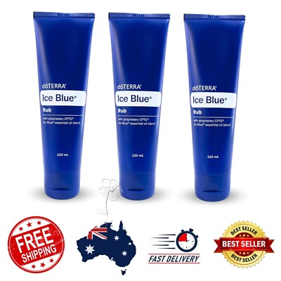 Free Post/ Best Seller/ doTerra Essential Oil/ Ice Blue Rub 120ml x3 ...