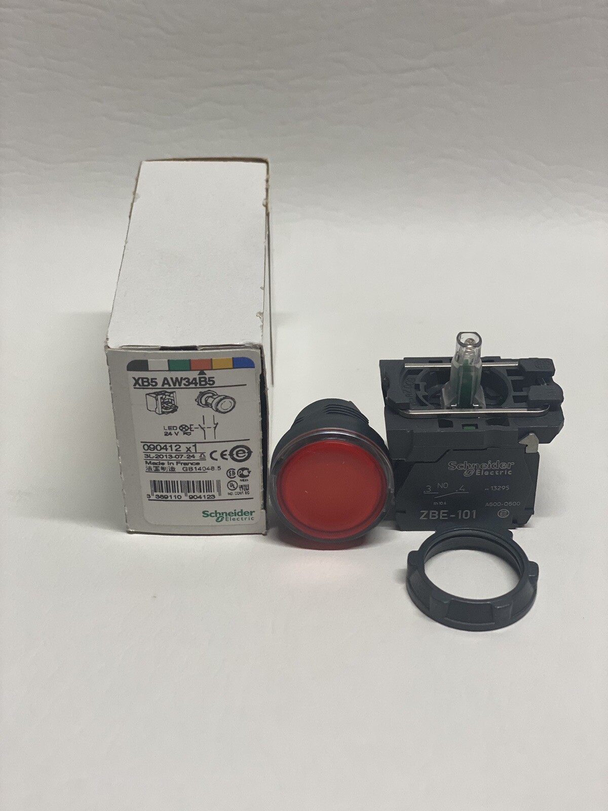 NEW Schneider Electric XB5 AW34B5 Illuminated Pushbutton XB5AW34B5 | eBay