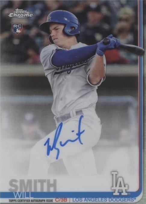 2019 Topps Chrome - Rookie Autographs Will Smith #RA-WS Refractor /499 ...