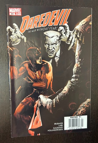 DAREDEVIL #91 (Marvel Comics 2007) -- NEWSSTAND Variant -- Brubaker ...