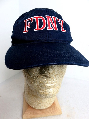 FDNY Heros of 911 Navy Blue Adjustable Baseball Embroidered Ball Cap ...