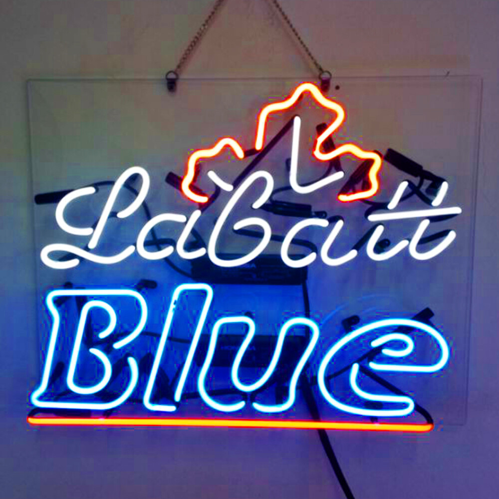 Labatt Blue Neon Beer Sign For Home Bar Pub Store Club Pub Party Home ...
