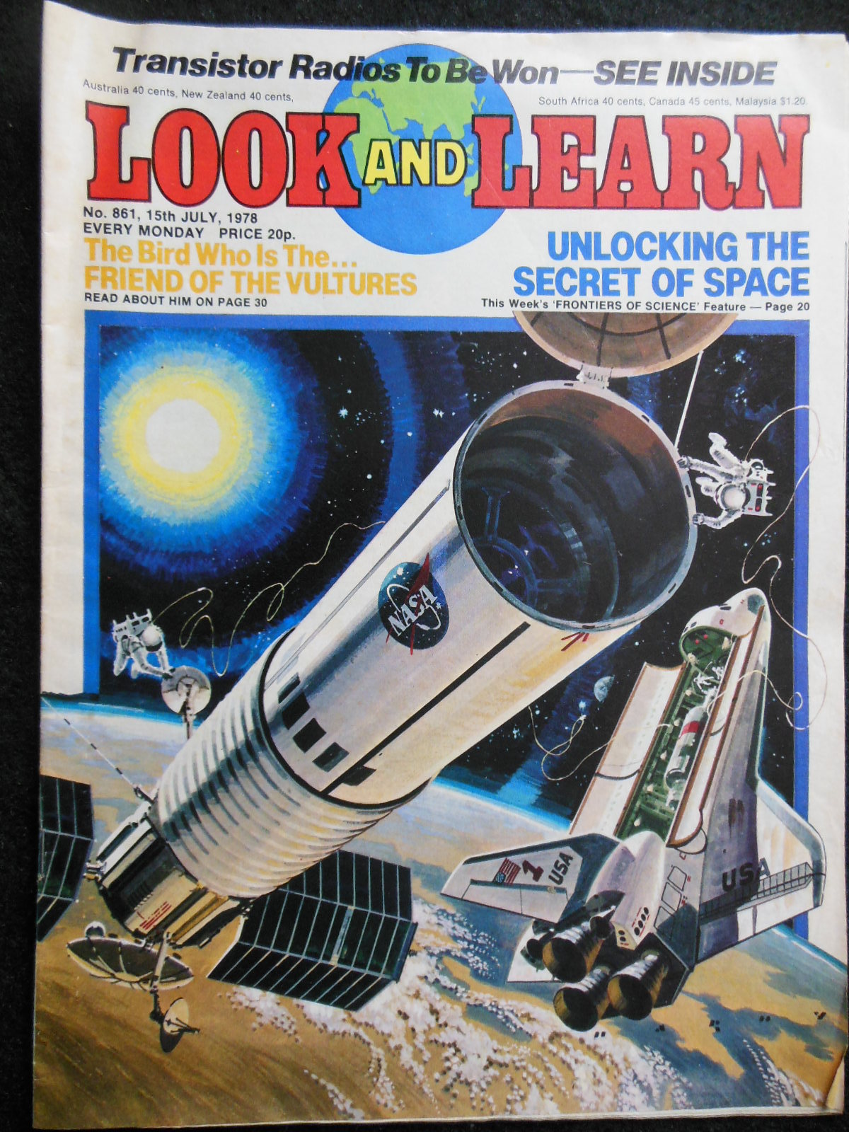 Look and Learn Magazine - 15th July 1978 - Vintage Children's ...