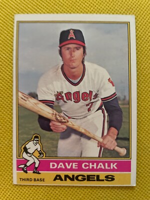1976 TOPPS # 52 DAVE CHALK C | eBay