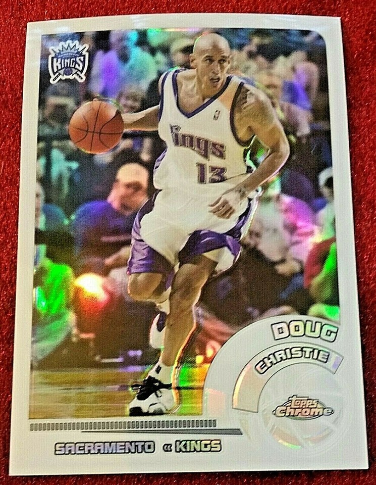2002-03 Topps Chrome Refractors White Border IVERSON WALKER PIERCE ...