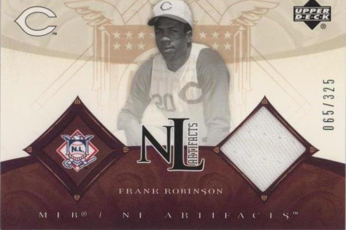 2005 Upper Deck Artifacts - Nl Artifacts Frank Robinson #NL-FR /325 ...