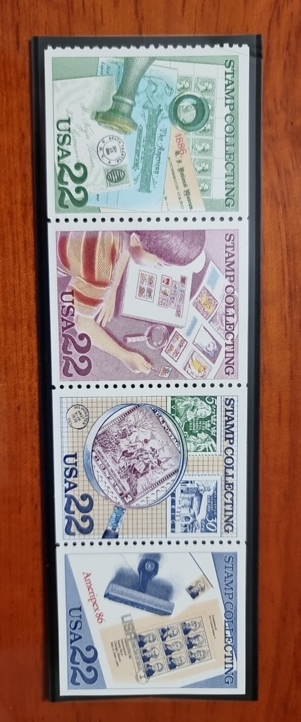 US MNH Postage Stamps-Scott #2198 - #2201 Stamp Collecting 22c (1986 ...