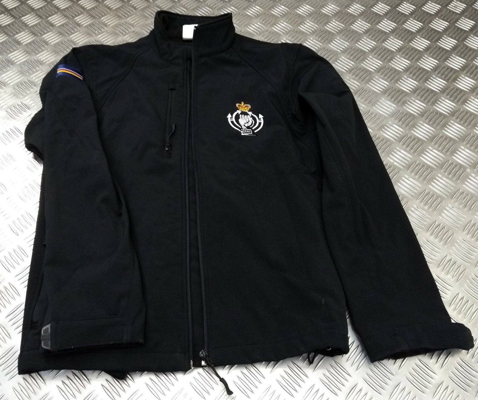 RAC Soft Shell Jacket Royal Armoured Corps Insignia Active Wear ...