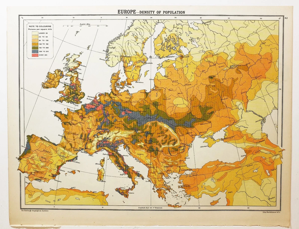 Italy Population Map