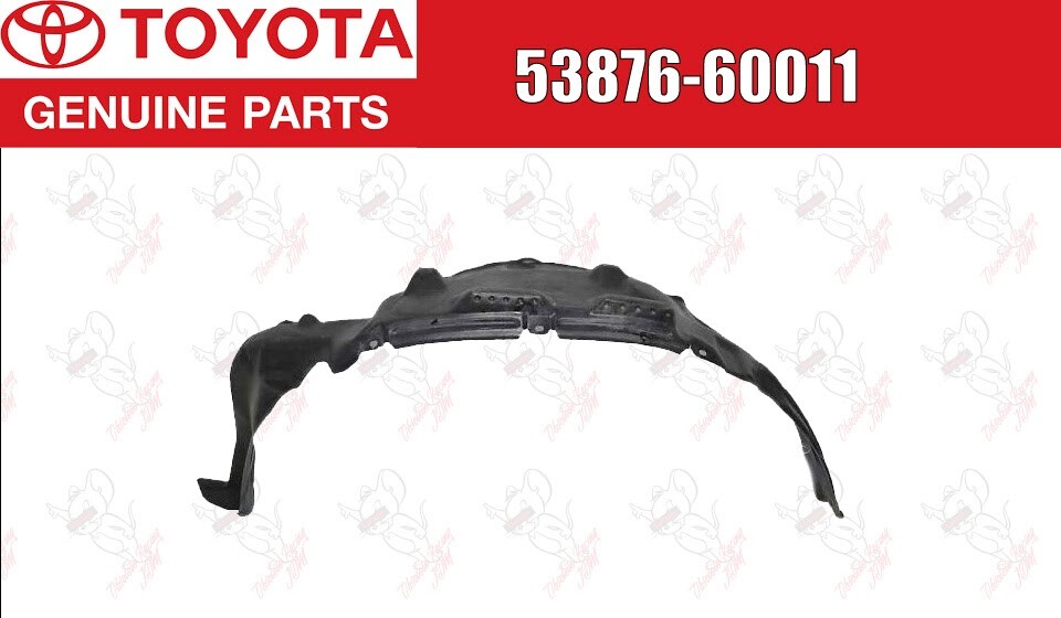 5387660011 Genuine Toyota Liner Front Fender LH 53876-60011 for sale ...