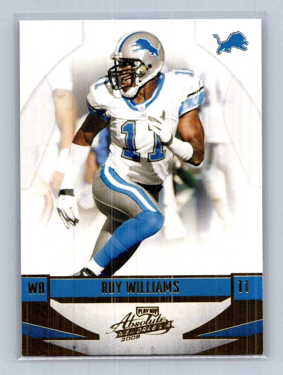 2008 Absolute Memorabilia #51 Roy Williams Detroit Lions Football Card ...