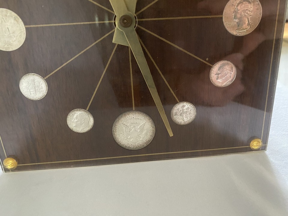 Marion Kay Numismatic 1964 Last United States Silver Coinage Clock 72 ...