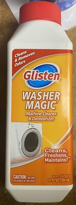 WASHER MAGIC Washing Machine Cleaner Deodorizer High Efficiency 3 uses ...