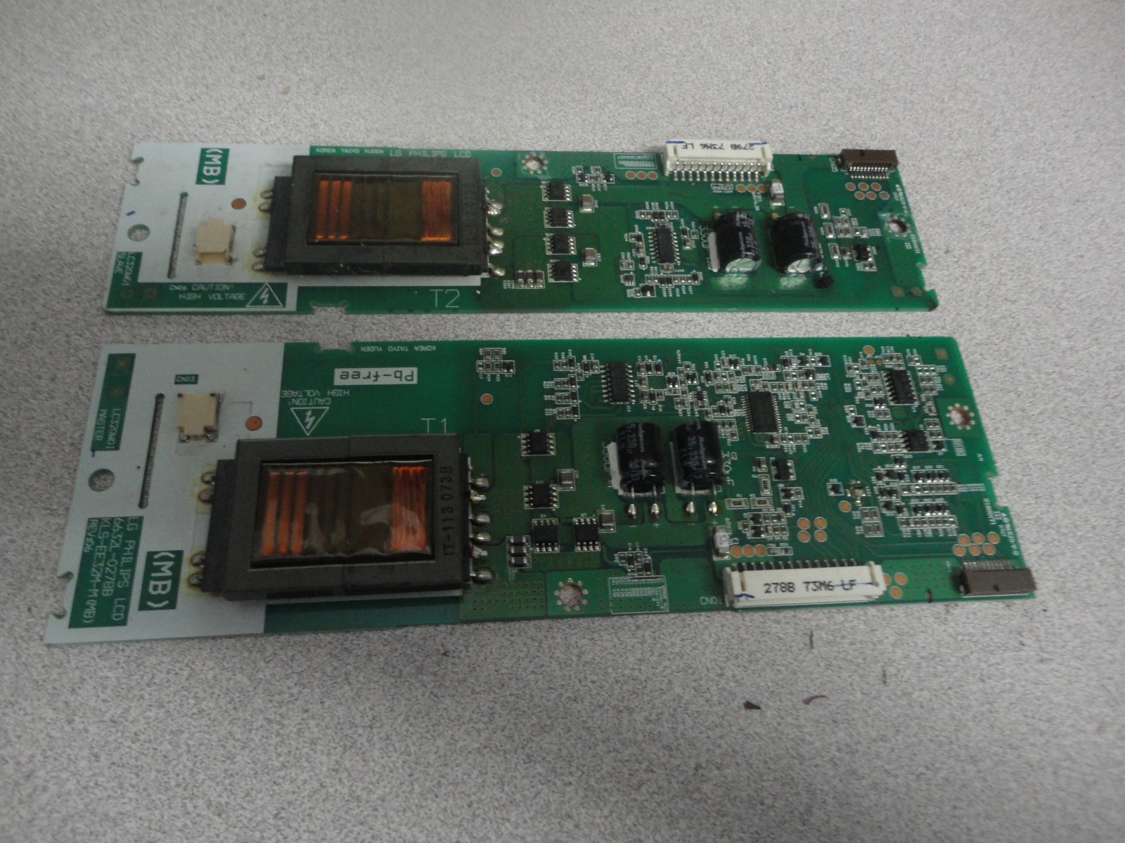 PANASONIC INVERTER BOARD KIT 6632L-0278B & 6632L-0279B FROM MODELTC ...