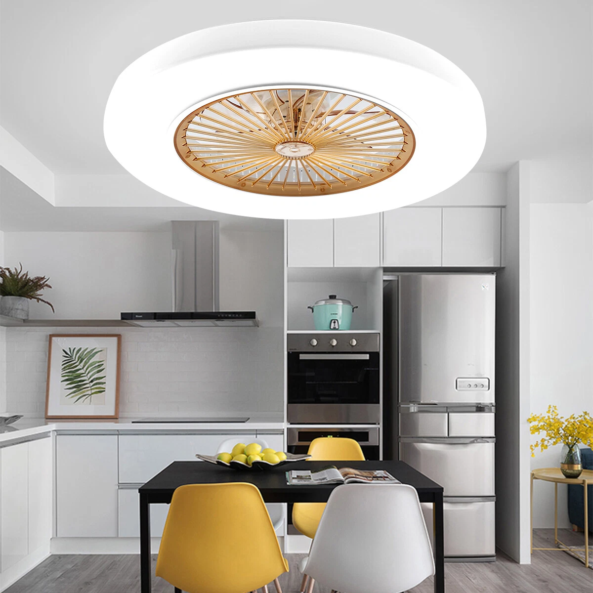 Kitchen Ceiling Fan With Led Light | Shelly Lighting