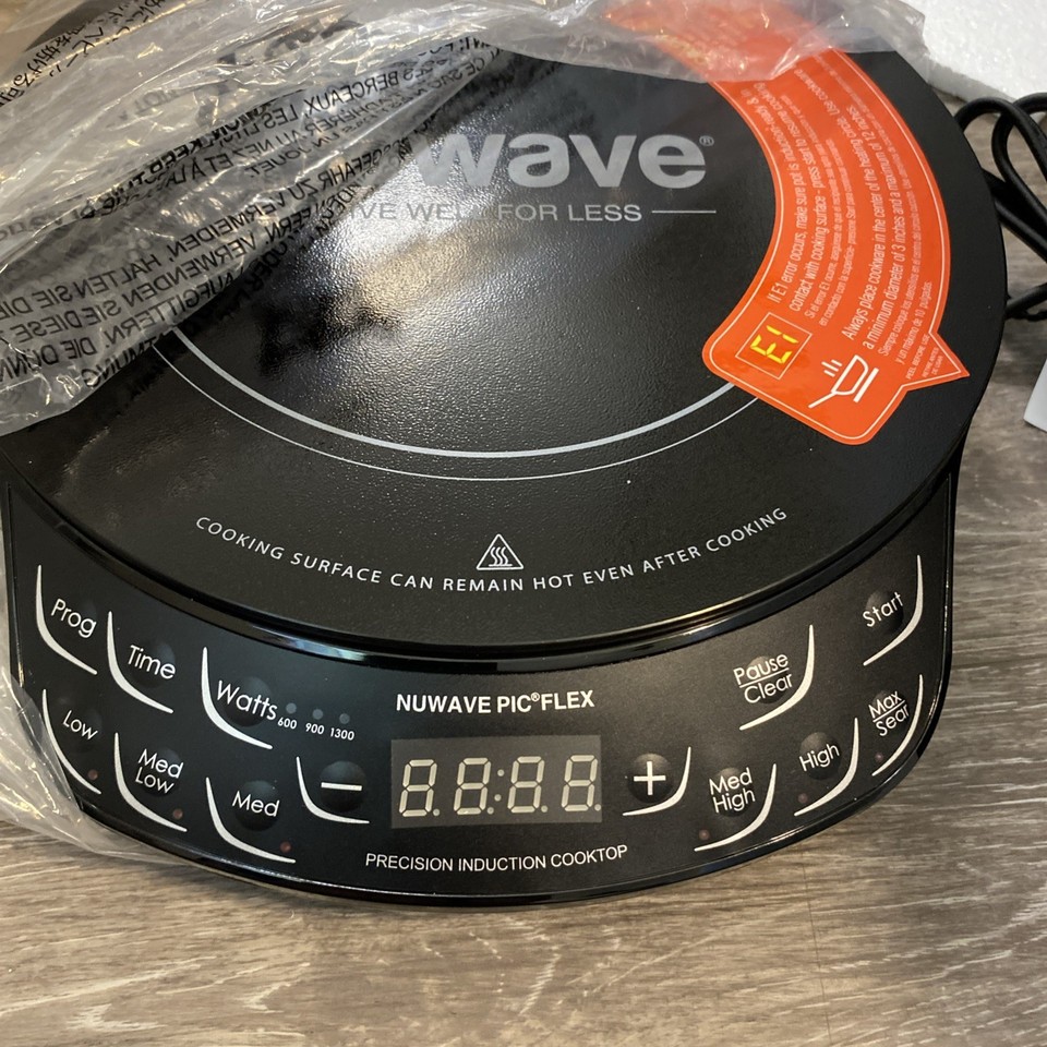 Nuwave Pic Flex Portable Precision Induction Cooktop Model: 30501 (Black) NEW | eBay
