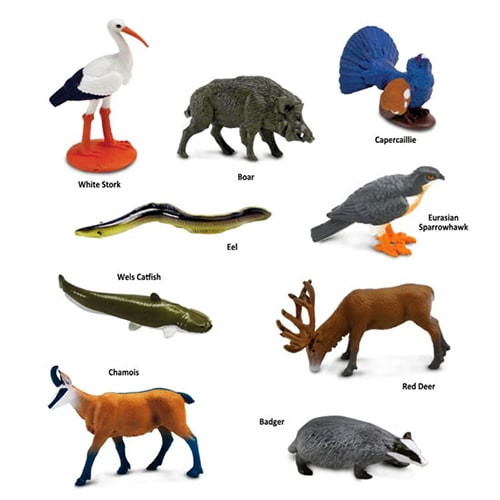 102488 Safari Figure Toob Tube Series European | eBay