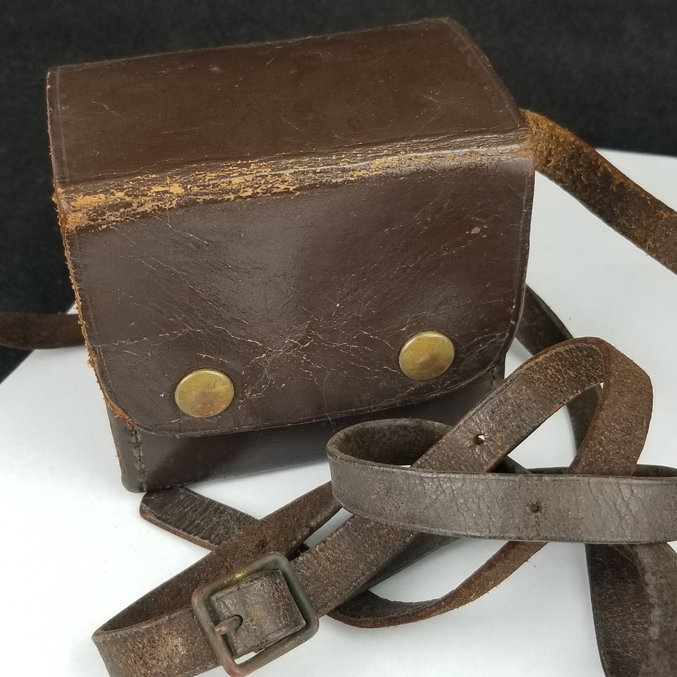 Vintage Aqua Survey Instruments Cincinnati OH Leather Case Dip Compass ...