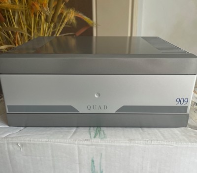 Quad 909 Power Amplifier 150W Silver | eBay UK