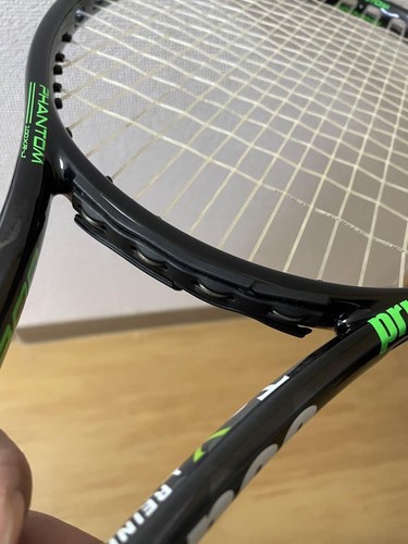 prince phantom o3 100 xrj tennis racket g2 black used | eBay