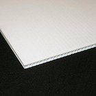 10mm White Correx Fluted Corrugated Plastic Sheet 6 SIZES TO CHOOSE | eBay