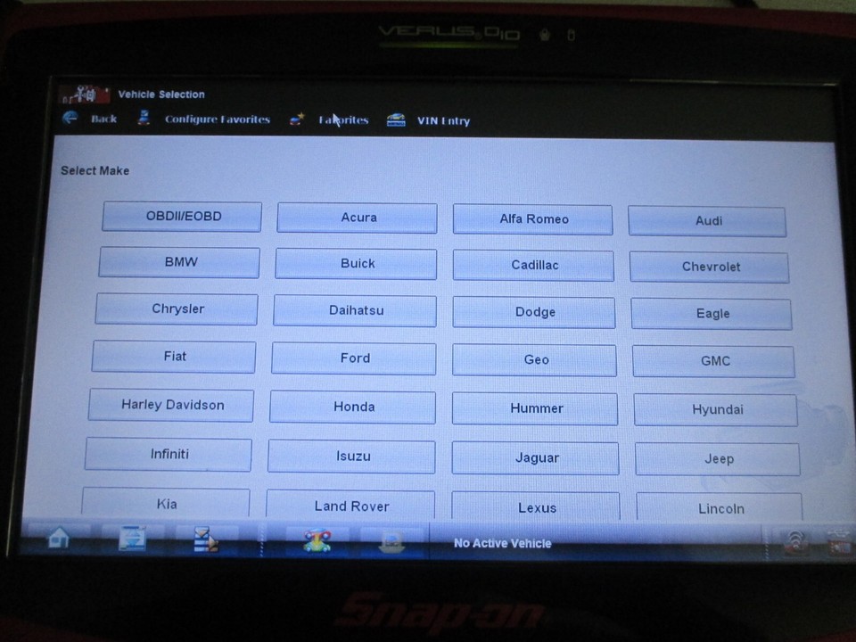 SNAP ON VERUS PRO D10 DIAGNOSTIC SCANNER & SCOPE DOM ASIAN EURO 2021 ...