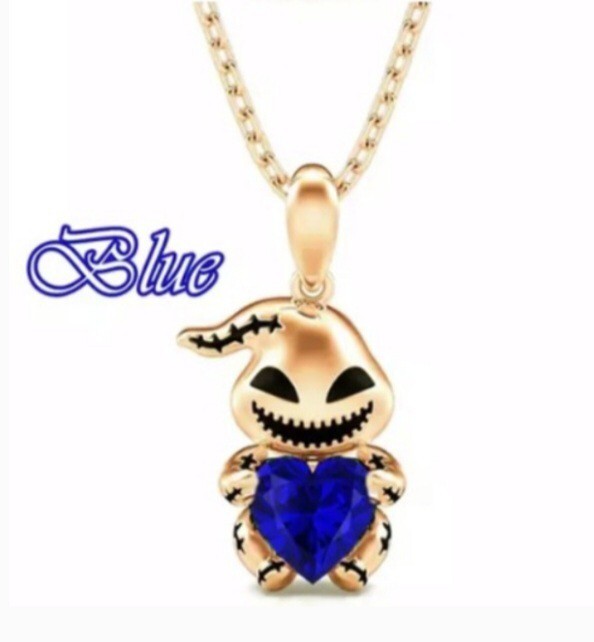 Nightmare Before Christmas Oogie Boogie Blue Necklace | eBay