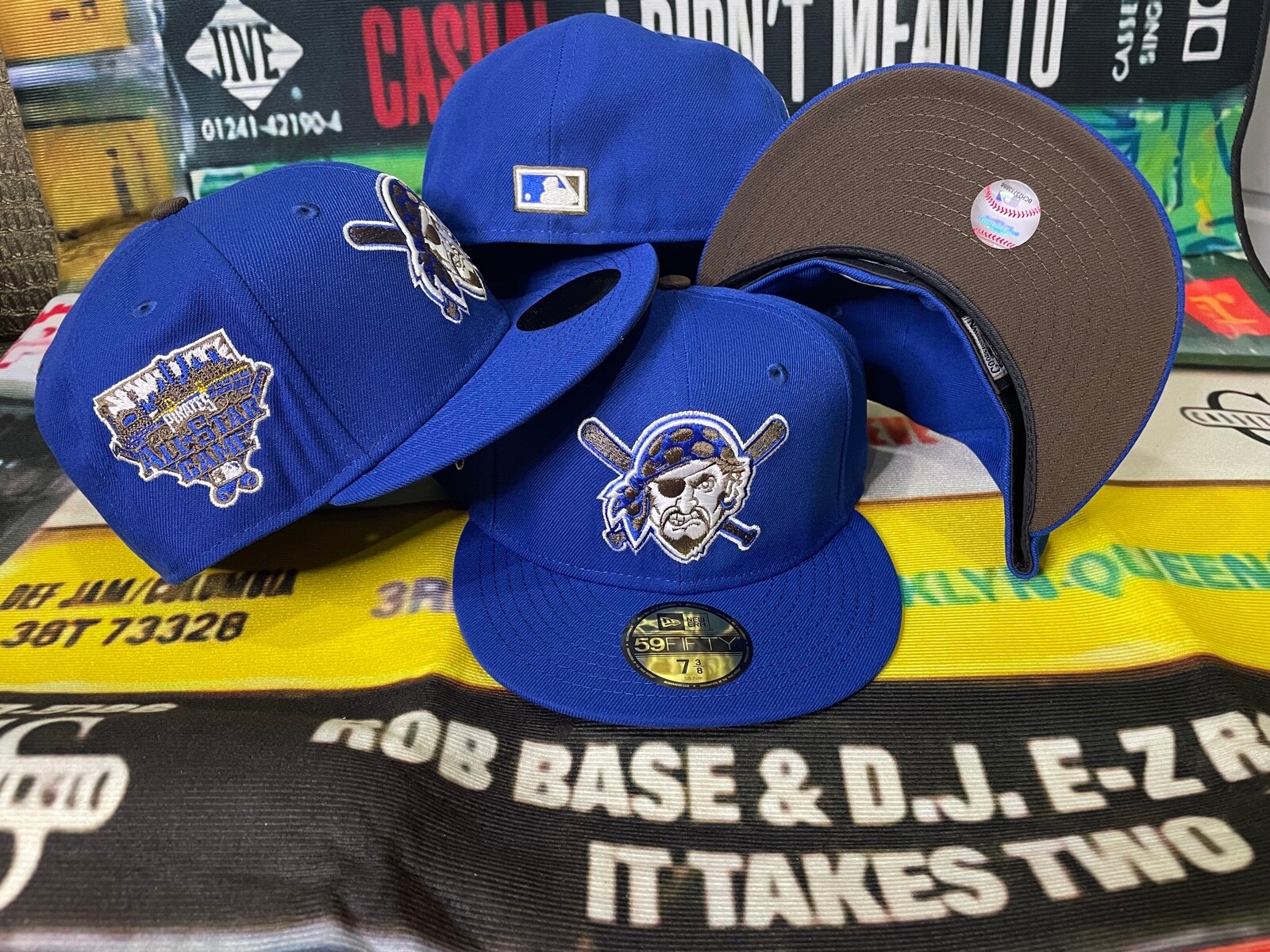 NEW ERA Pittsburgh Pirates ALL-STAR-GAME Custom 59Fifty ROYAL (Just IN ...