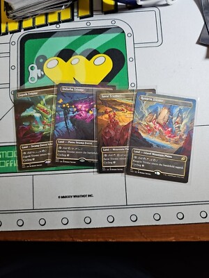 Indatha Triome,Raugrin Triome, Savi Triome, Zagoth Triome (ALL SHOWCASE ...