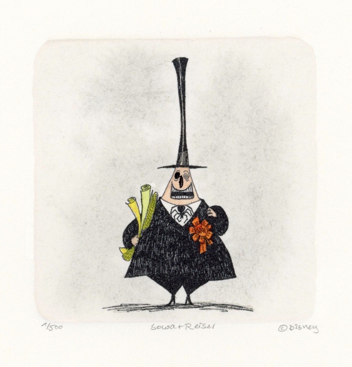 Nightmare Before Christmas Mayor Drawing How To Draw The Mayor From