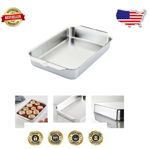 Provisions 9x13 Inch Stainless Steel Baking Pan - Perfect for Casual ...