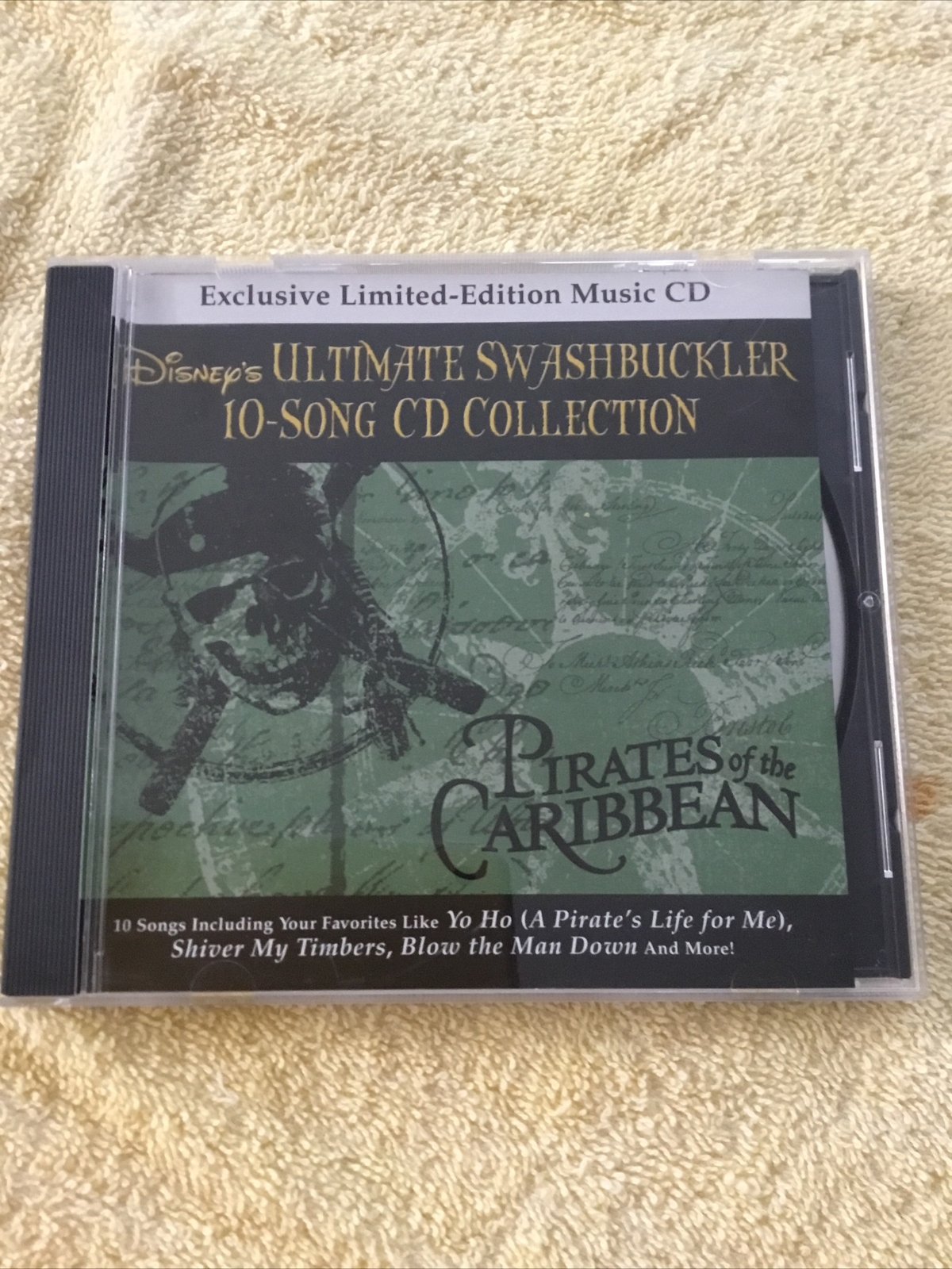 Disney’s Ultimate Swashbuckler 10- Song CD Collection LE Pirates of the ...