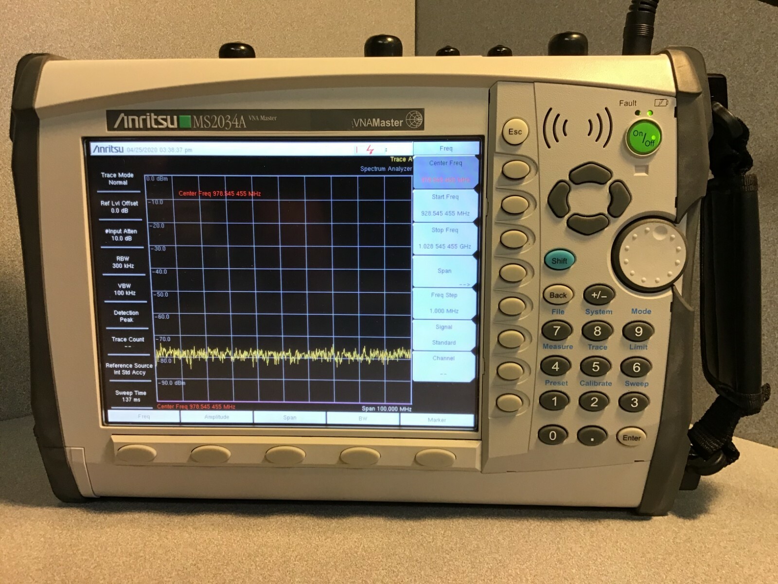 ANRITSU MS2034A VNA MASTER / SPECTRUM ANALYZER VNA: 2MHz-4GHz SA: 9kHz-4GHz | eBay