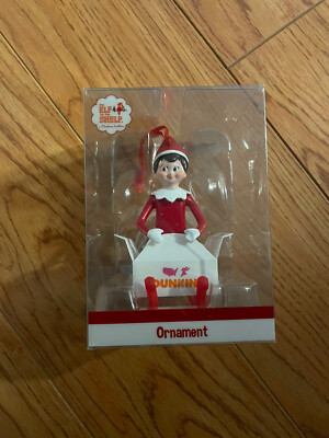 NIB Dunkin’ The Elf on the Shelf Munchkins Christmas Ornament 2022 | eBay