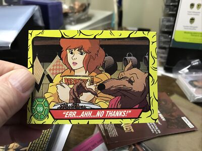 Teenage Mutant Ninja Turtles Cartoon Trading Card # 59 | eBay