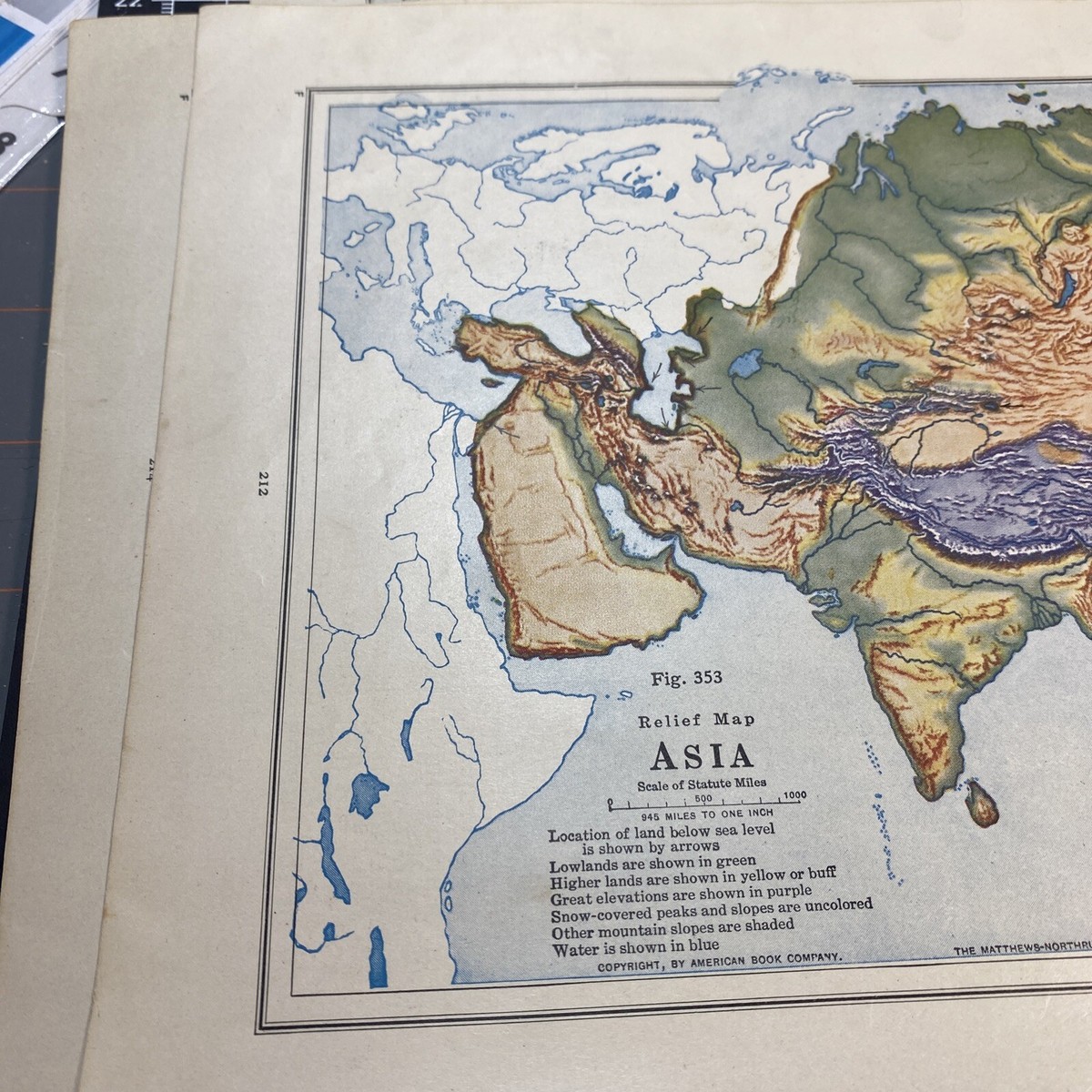 Relief Map Of Asia Regional Relief Central & Eastern Asia Map