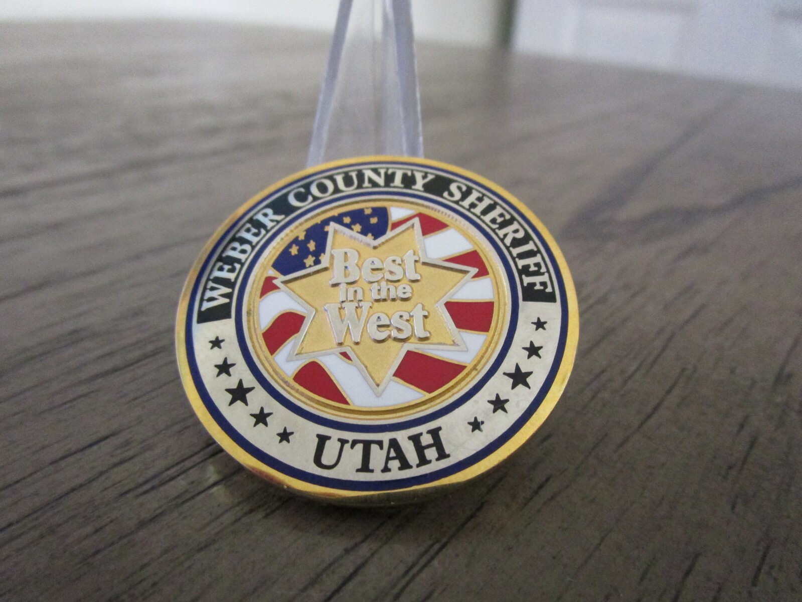 Weber County Utah Sheriffs Foundation Sheriff Police Challenge Coin ...