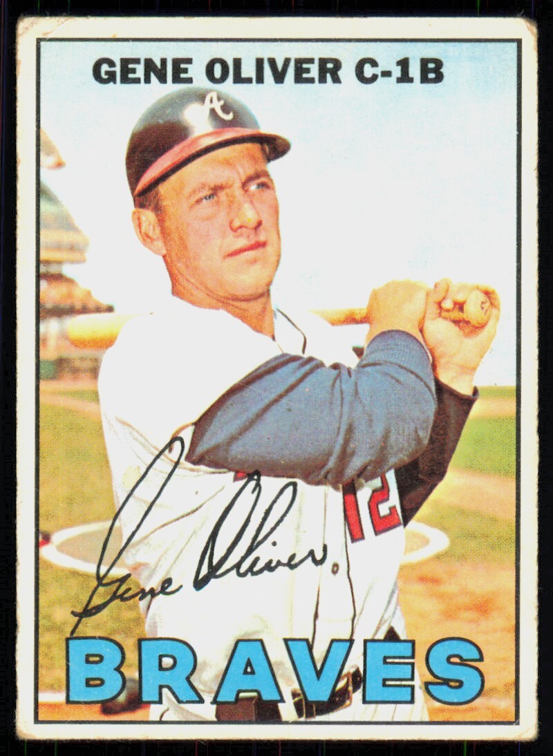 1967 Topps Base Set Gene Oliver Atlanta Braves #18 | eBay