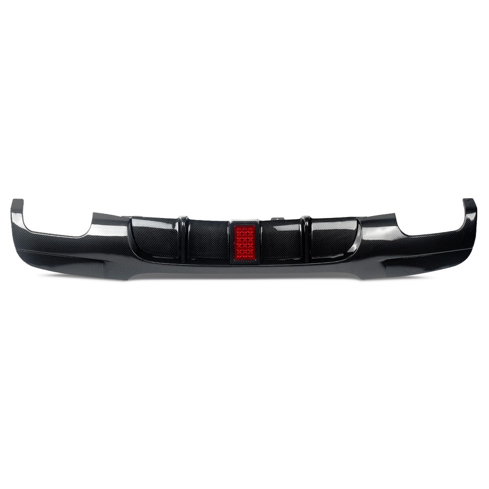 For BMW E90 325i 335i M Sport 2005-2012 F1 Style Rear Diffuser Carbon ...