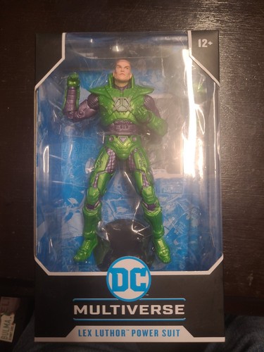 McFarlane Toys DC Multiverse Lex Luthor in Green Power Suit 7" Action ...