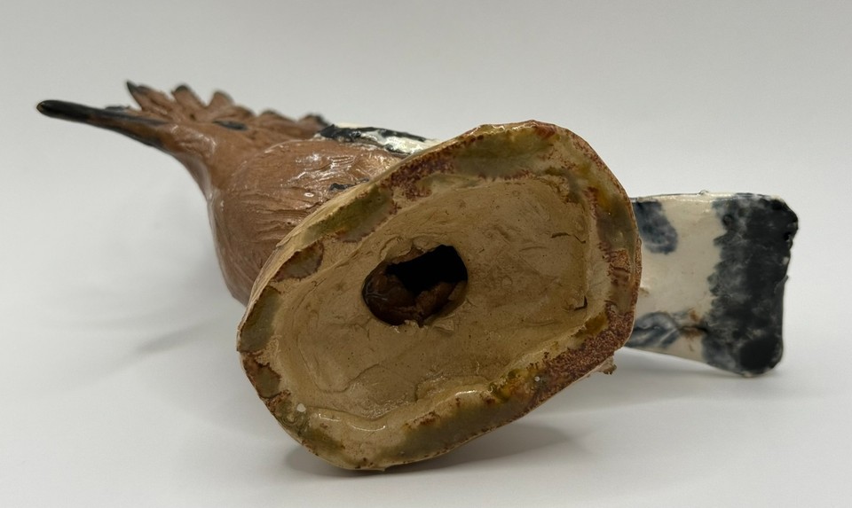 Studio Pottery Hoopoe Bird Figurine | eBay UK