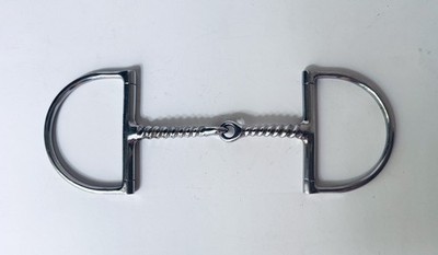 Korsteel Bit Dee Ring D-Ring Corkscrew Snaffle 5 1/4" | eBay