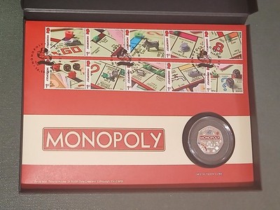 2025 UK Monopoly Silver 50p Proof Coin and Stamps SOLD OUT at Royal ...