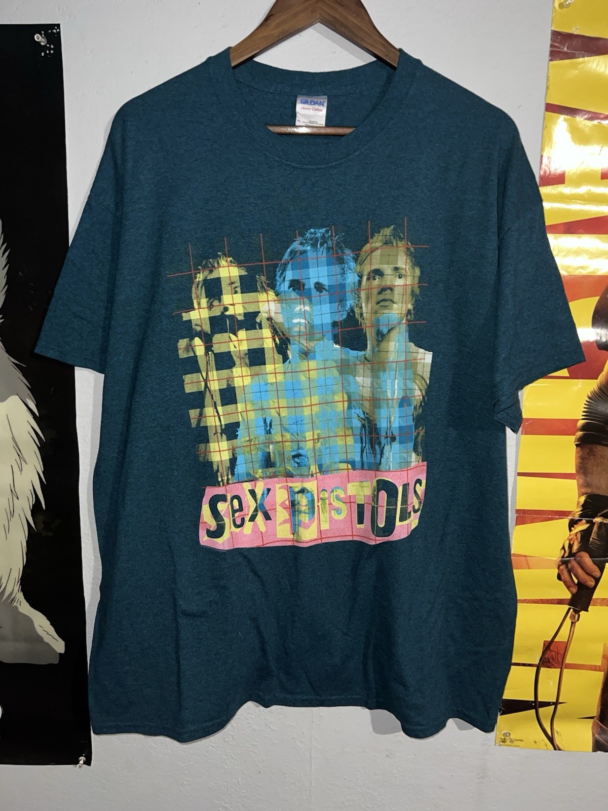 Vtg Y2k Sex Pistols Band Tee Gg Allin Black Flag Dead Kennedys Misfits
