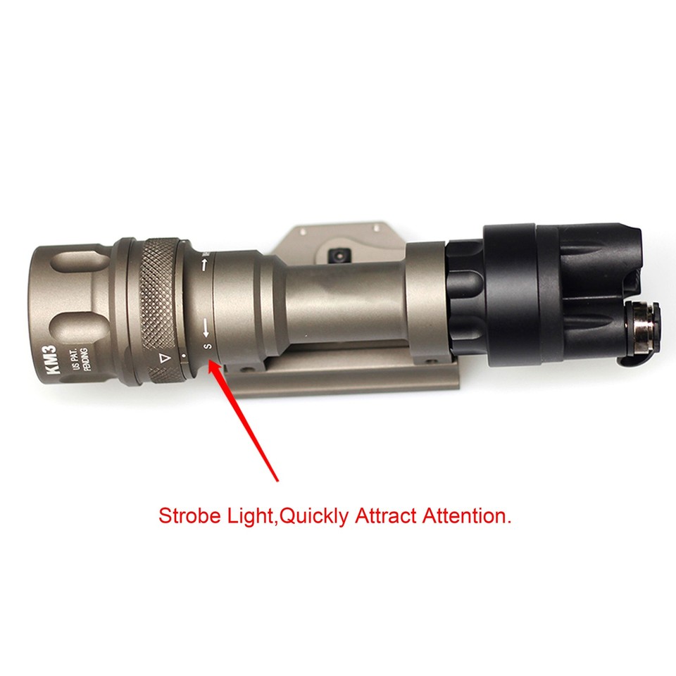 Tactical M952V IR Infrared Light W/ QD Mount LED Flashlight with Remote ...