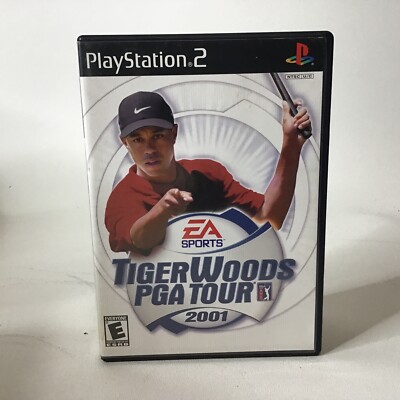 PS2 Tiger Woods PGA Tour 2001 (Sony PlayStation 2, 2001)- Complete W ...