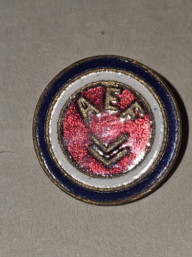 WWI US 2nd Army AEF 2 Hashmark Overseas Enamel Lapel Pin Insignia L@@K ...