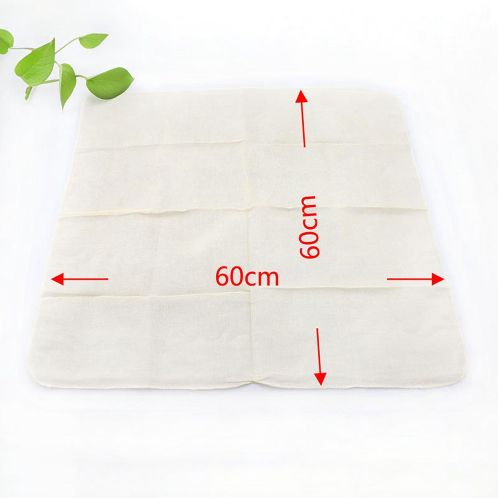 Cheese Cloth Cooking Tofu Strainer Cloth 23.6x23.6inch Food Straining ...