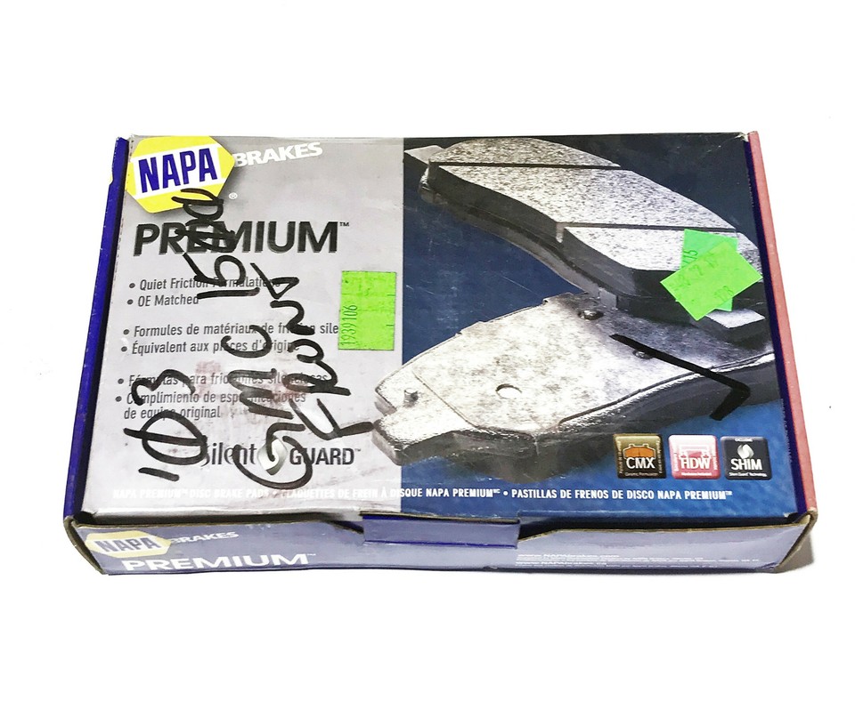 NAPA "Premium" Brake Pad Set SS-7653-X NOS | eBay