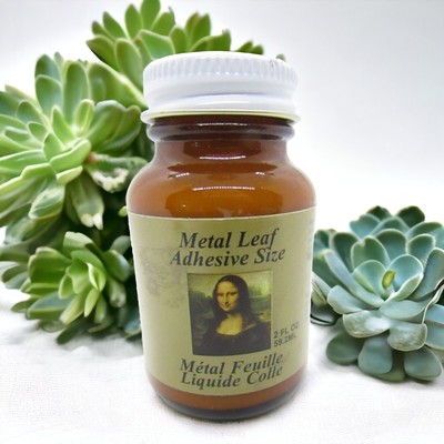 Mona Lisa Metal Leaf Adhesive Size 2 Fl. Oz. | eBay
